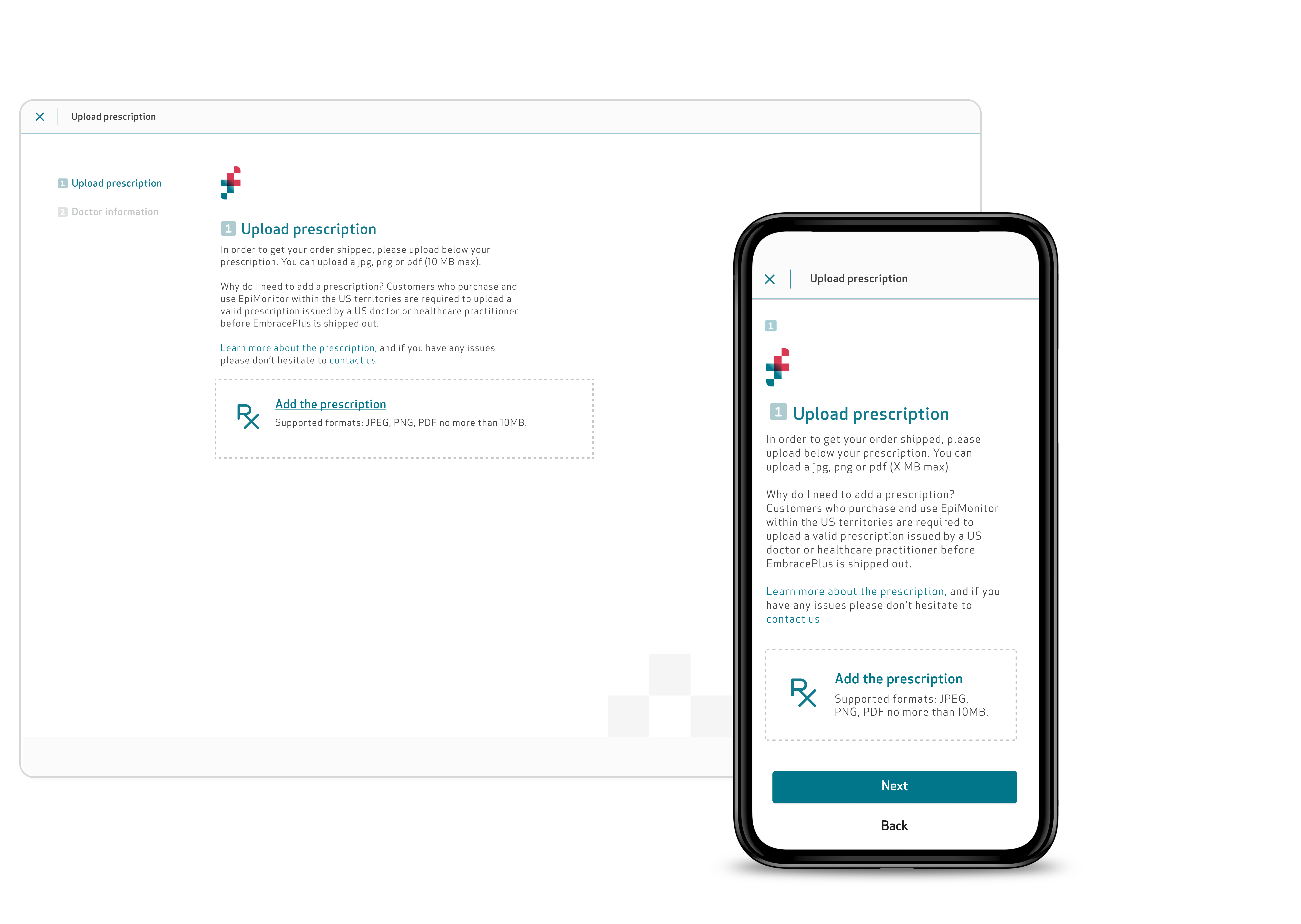 How to upload a prescription for EpiMonitor (🇺🇸 US-only) – Empatica Support