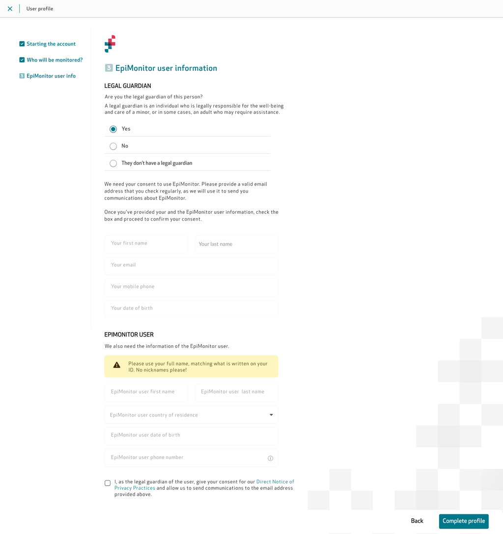 How to create your EpiMonitor account – Empatica Support